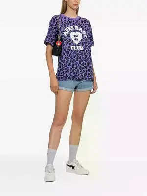 AAPE BY *A BATHING APE Wild-leopard Pattern T-shirt