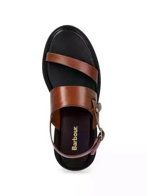 Barbour Dakota Buckle-fastening Leather Sandals