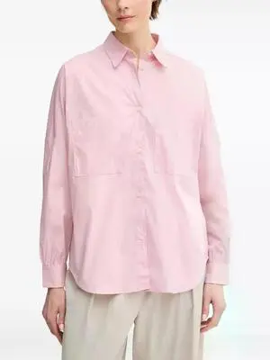 BENETTON Patch-pocket Shirt - Pink