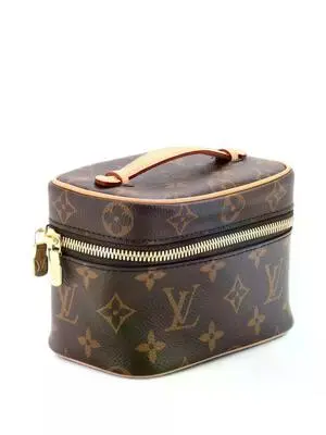 LOUIS VUITTON Nice Vanity Case Monogram Canvas Nano Pouch