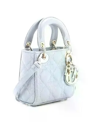 Dior Lady Bag Cannage Quilt Lambskin Micro Shoulder Bag