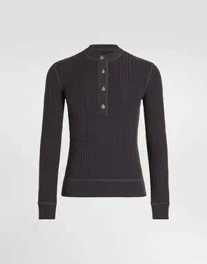 Dolce & Gabbana Serafino Virgin Wool Pullover Sweaters And Cardigans