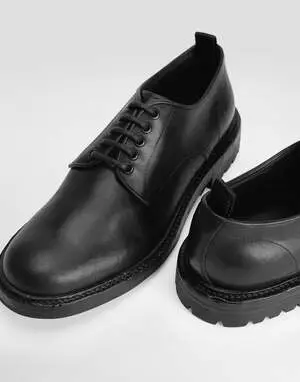 Dolce & Gabbana Calfskin Derby Shoes Lace-ups