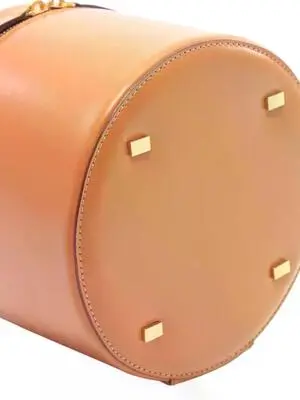 Celine 20th Century Leather Vanity Bag - Brown