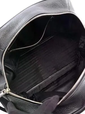 Prada 2010-2026 Vitello Daino Zip Top Satchel