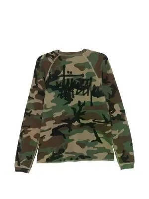 StÜssy Camouflage Crew-neck T-shirt