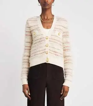 L'Agence Stripe Ariadne Cardigan