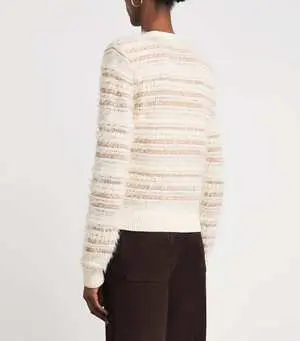 L'Agence Stripe Ariadne Cardigan