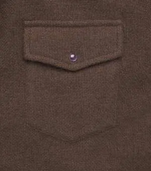 GOD'S TRUE CASHMERE Cashmere Button-up Shirt