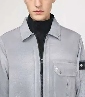 Stone Island Zip-up Overshirt