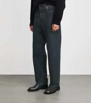 Stone Island Coated Relaxed Jeans