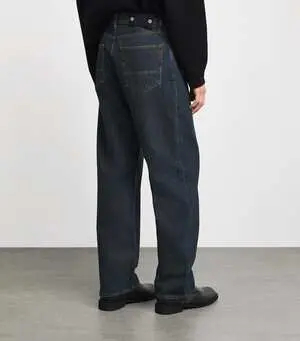 Stone Island Coated Relaxed Jeans