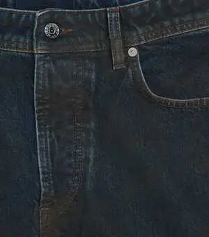 Stone Island Coated Relaxed Jeans