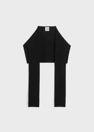 TOTEME Sleeve Scarf - Black