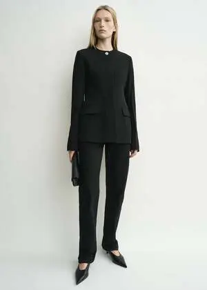 TOTEME Collarless Evening Jacket Petite