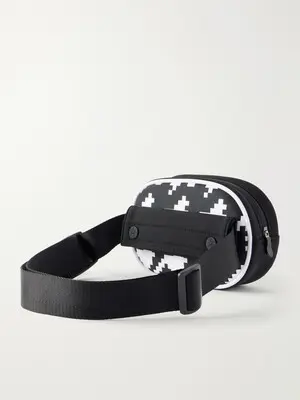 Perfect Moment Star Houndstooth Shell Belt Bag