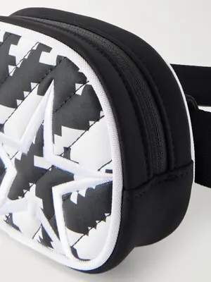 Perfect Moment Star Houndstooth Shell Belt Bag