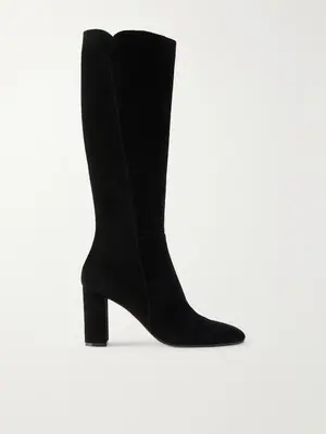 GIANVITO ROSSI 85 Suede Knee Boots