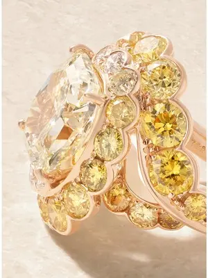 DAVID MORRIS Maelstrom 18-karat Diamond Ring