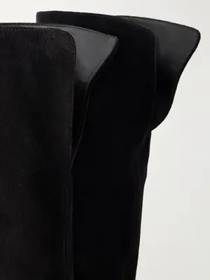 Paris Texas Rose 60 Suede Over-the-knee Boots