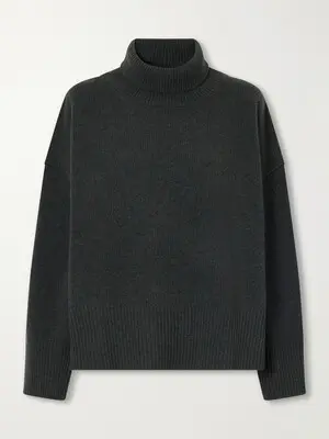 SKALL STUDIO Silene Rib-trimmed Wool Turtleneck Sweater