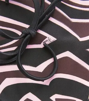 Emilio Pucci Labirinto Print Bikini Bottoms