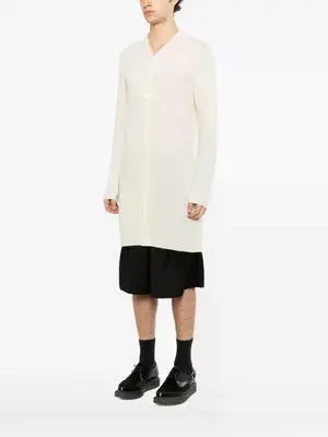 Comme Des Garçons Longline Button-up Cardigan