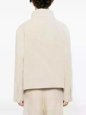 YOUNG N SANG Zip-up Boucle Jacket