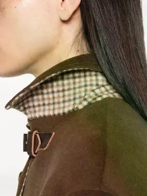 Sandro Button-up Wool Coat