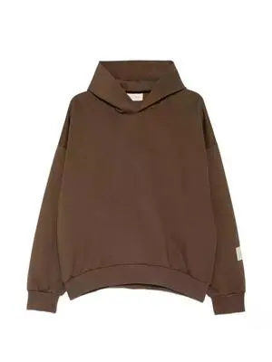 YES LONDON Logo-patch Hoodie