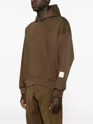 YES LONDON Logo-patch Hoodie
