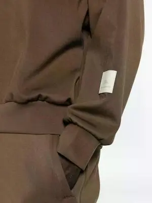 YES LONDON Logo-patch Hoodie