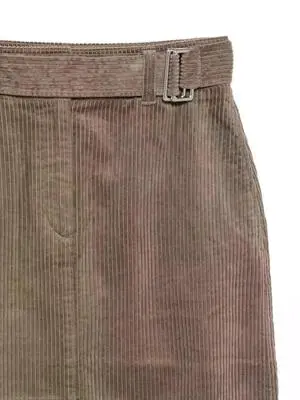 Marc O'polo Belted Corduroy Midi Skirt