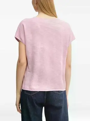 BENETTON V-neck Knitted T-shirt