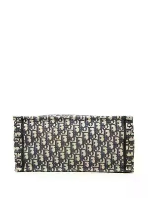 Dior 2022 Medium Oblique Embroidered Canvas Book Tote Bag