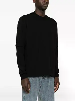 YES LONDON Layered-sleeve Sweatshirt