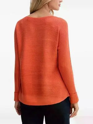 BENETTON Ribbed-knit Boat-neck Sweater