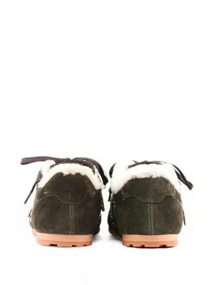 NUBIKK Billy Lou Fur Lace-up Sneakers