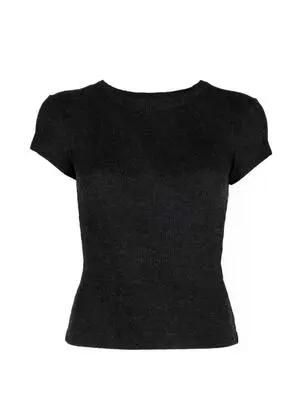Citizens Of Humanity Nello Ribbed T-shirt - Black