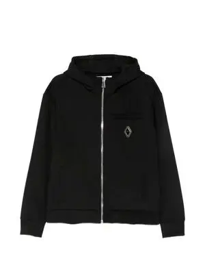 YES LONDON Logo-plaque Hoodie