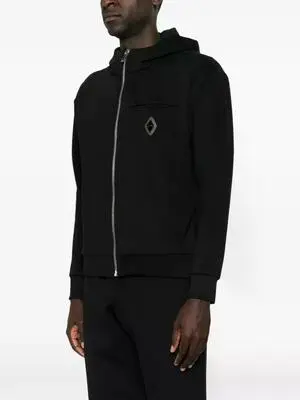 YES LONDON Logo-plaque Hoodie