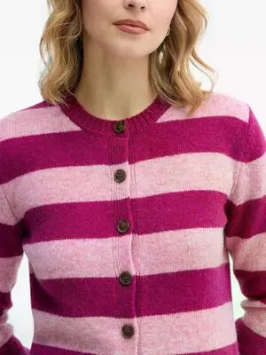 BENETTON Striped Cardigan