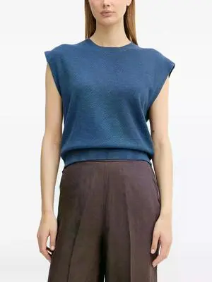 BENETTON Knitted Vest - Blue