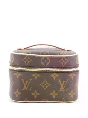 LOUIS VUITTON Nice Vanity Case Monogram Canvas Nano Pouch