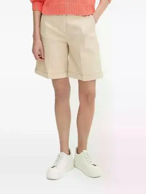 BENETTON Turned-up Cuff Shorts - Neutrals