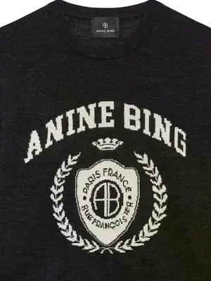 ANINE BING Mia Sweater Charcoal