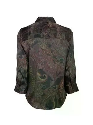 L'Agence Dani Paisley-print Blouse