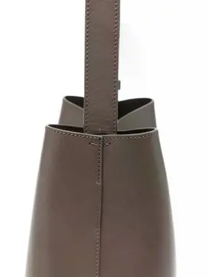 AESTHER EKME Mini Leather Tote Bag - Grey