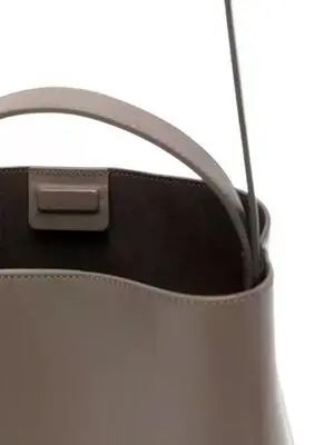 AESTHER EKME Mini Leather Tote Bag - Grey