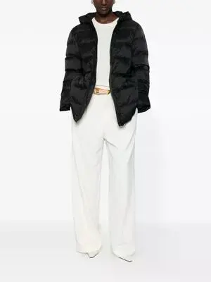 Max Mara Quilted Hooded Jacket